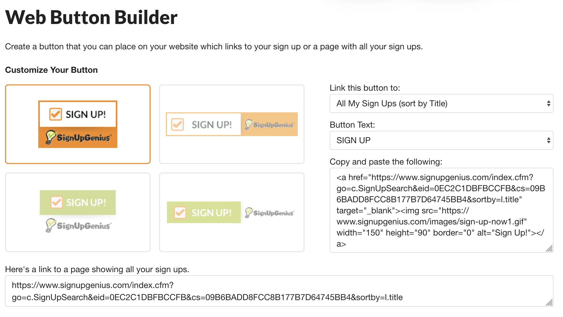 Invite People to Sign Up – SignUpGenius