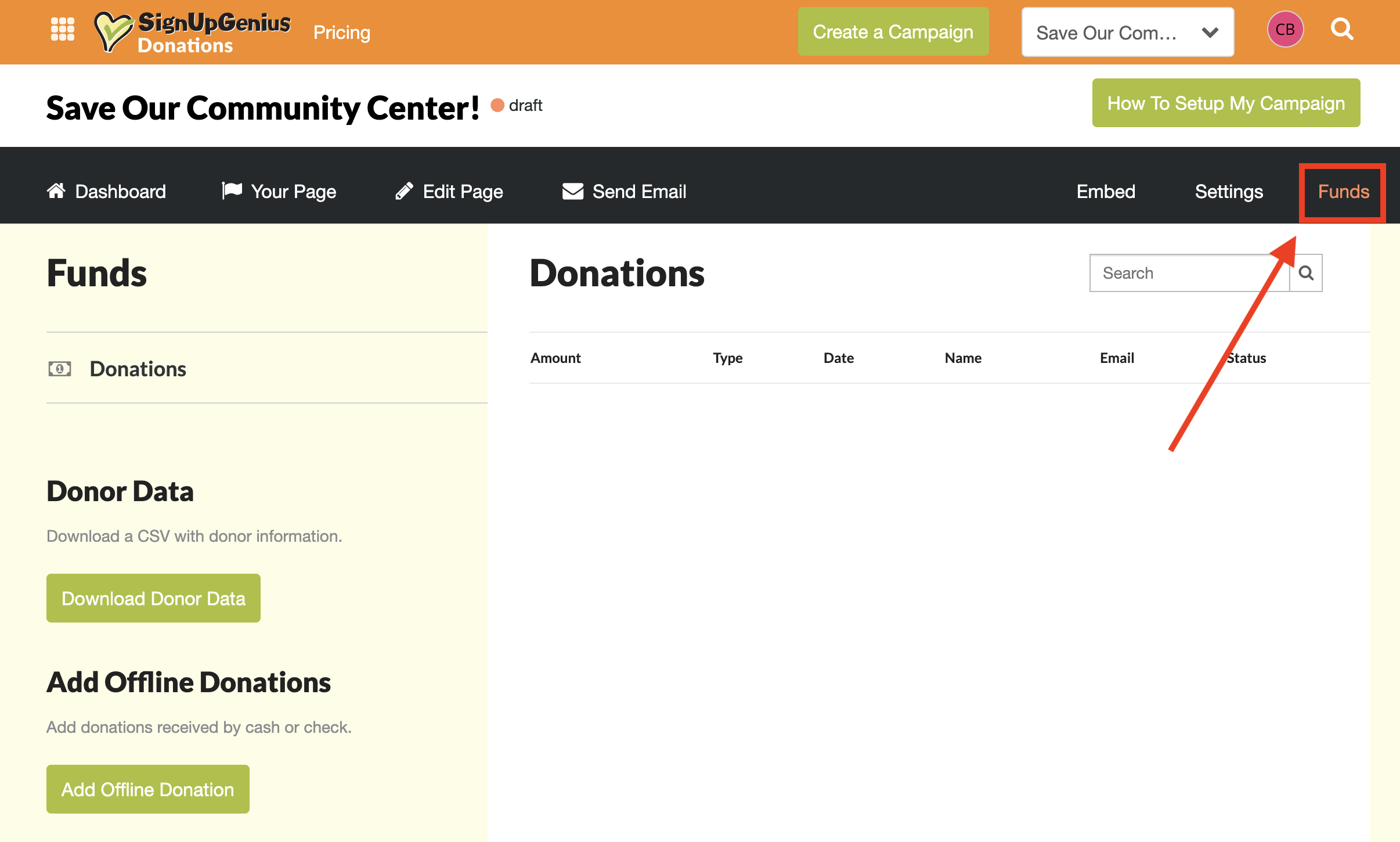 Where Can I Find the Amount of Donations I Have Received? – SignUpGenius
