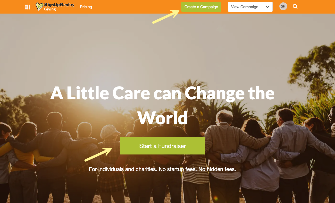 How Do I Create a Campaign Page? – SignUpGenius